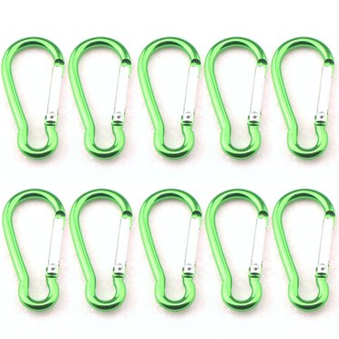 Boat Marine Clip Blue Aluminum Safety Spring Hook Carabiner 2-5/8", 3pc ...