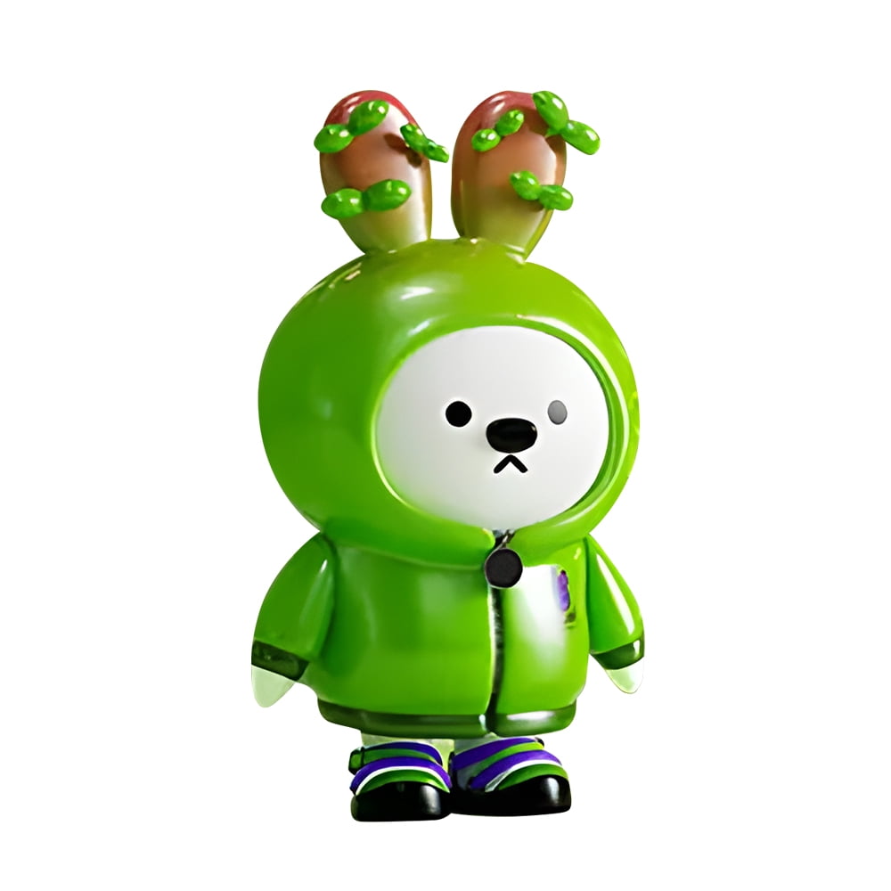 Arealer QQ DOV Bunny Decor Figurines - Adorable PVC Ornament Collection ...