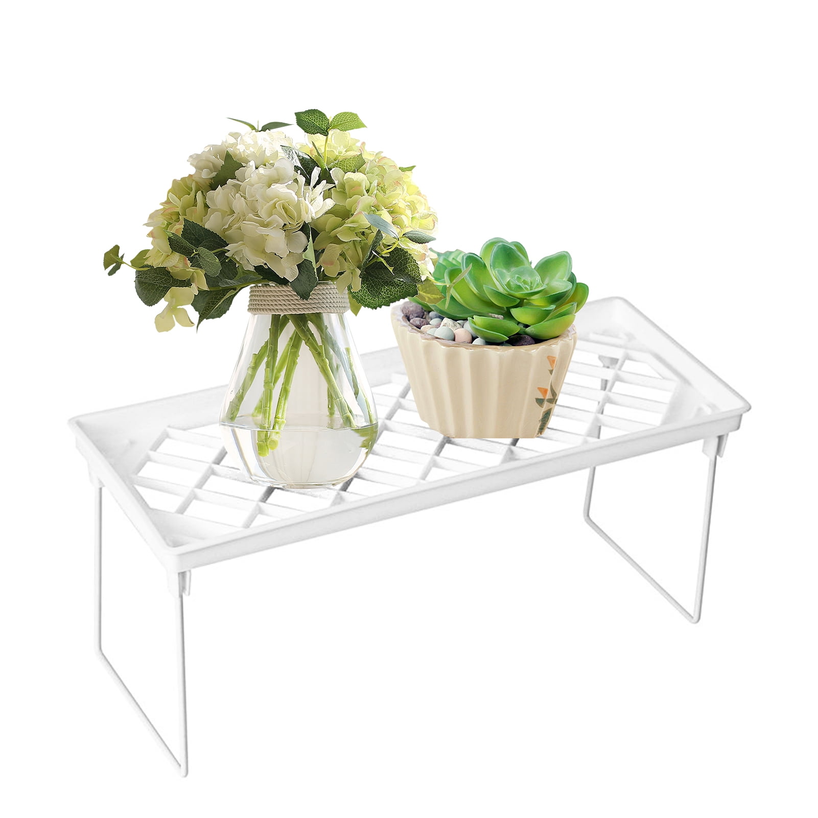 Arealer Stackable Countertop Shelf Cabinet Cupboard Organizer Multi ...