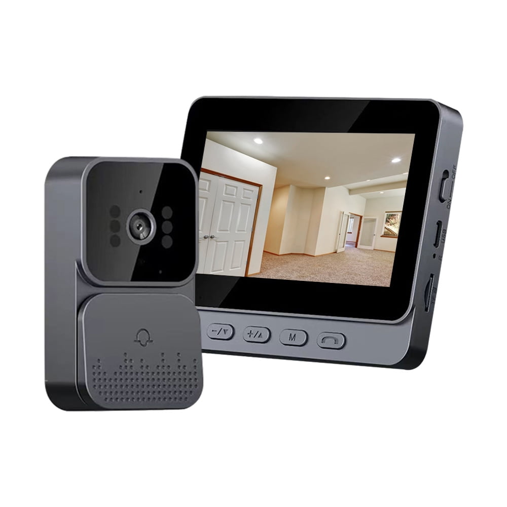 Arealer Wireless Visual Intercom Doorbell with Screen, High-definition ... Arealer Wireless Visual Intercom Doorbell with Screen, High-definition ...