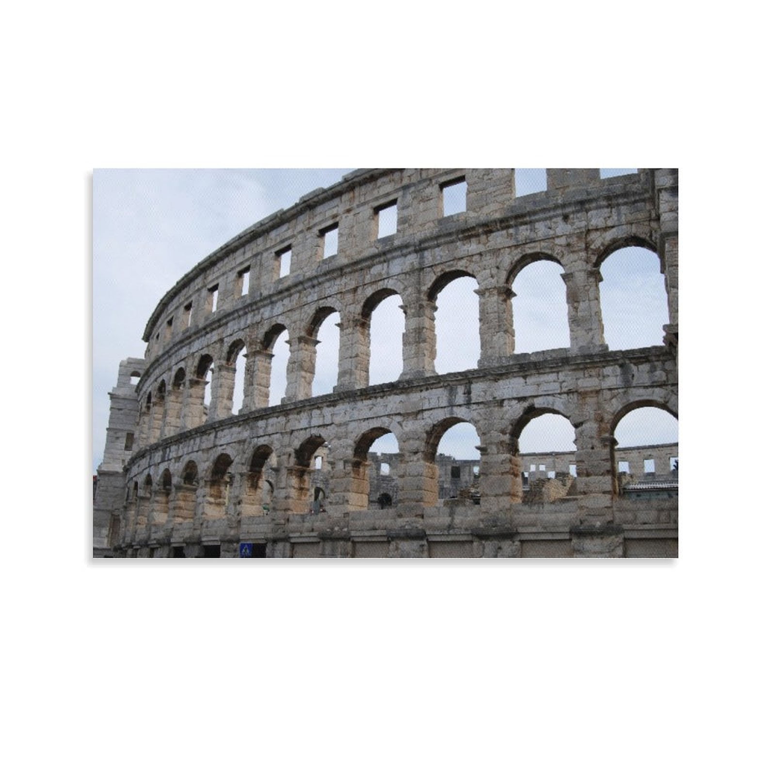Arena Amphitheatre Pula Poster Decorative Painting Canvas Wall Art ...