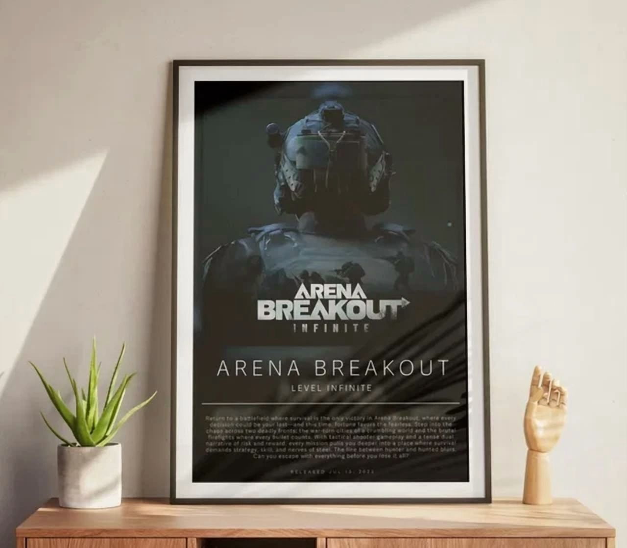 Arena Breakout Poster Gaming Poster Video Game Prints Wall Decor Art ...