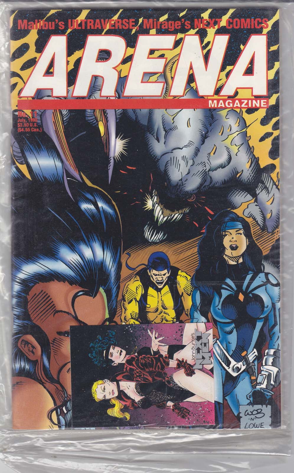 Arena Magazine #11 (with card) VF ; Arena Comic Book - Walmart.com