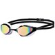 Arena Python Swim Goggles for Men and Women, Copper-White, Mirror Lens ...