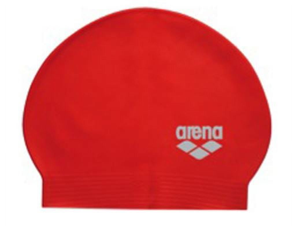 Arena Soft Latex Swim Cap, Red-White, One Size Fits All - Walmart.com