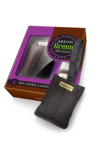 Areon Green I 100% Natural Car & Home Perfume/Air Freshener I Relaxing ...