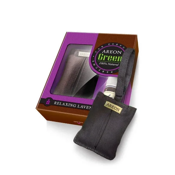 Areon Green I 100% Natural Car & Home Perfume/Air Freshener I Relaxing ...