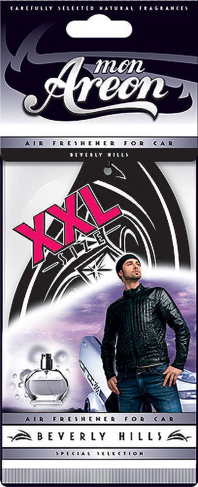 Areon MON XXL Modern Classic Design Hanging Car Air Freshener, Beverly ...
