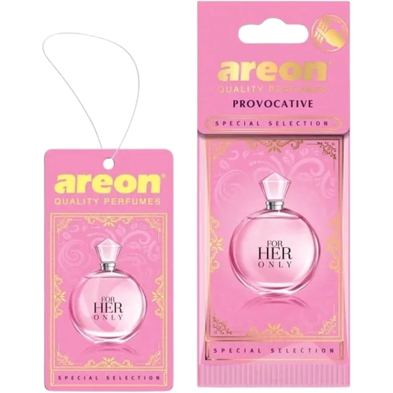 Areon Provocative SS08 Hanging Air Freshener, Luxury Perfume Fragrance ...