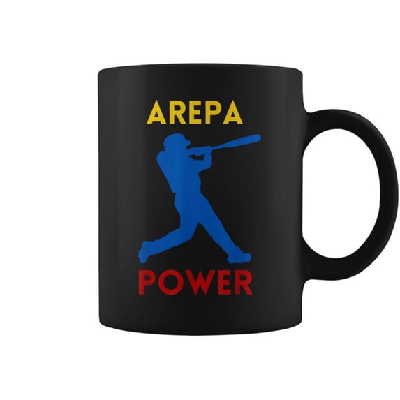 Arepa Power Venezuelan Team Baseball Flag 2023 Pride Coffee Mugs ...