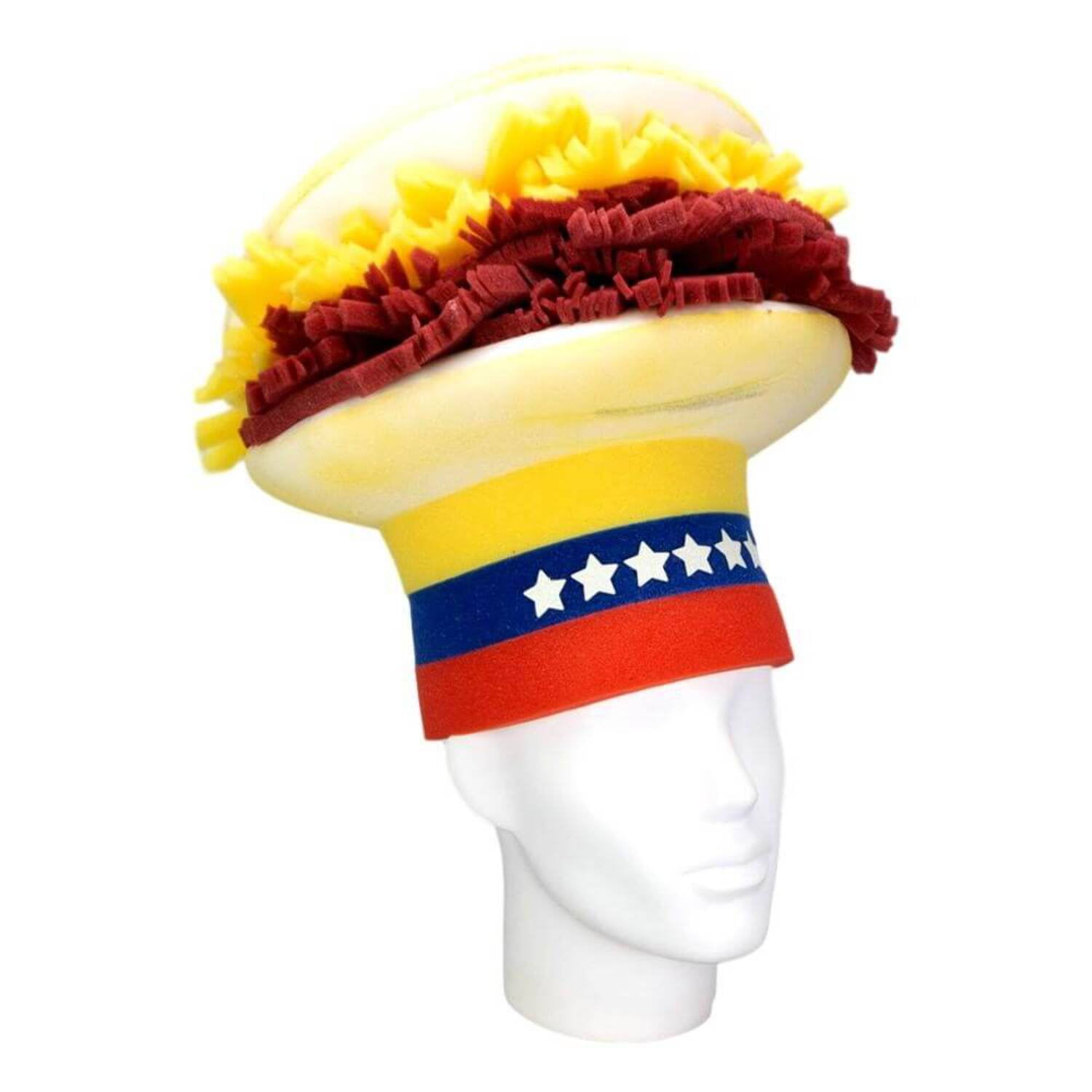 Arepa Venezuela Hat - Arepa Party Hat - Homemade Food Hat - Food Art ...