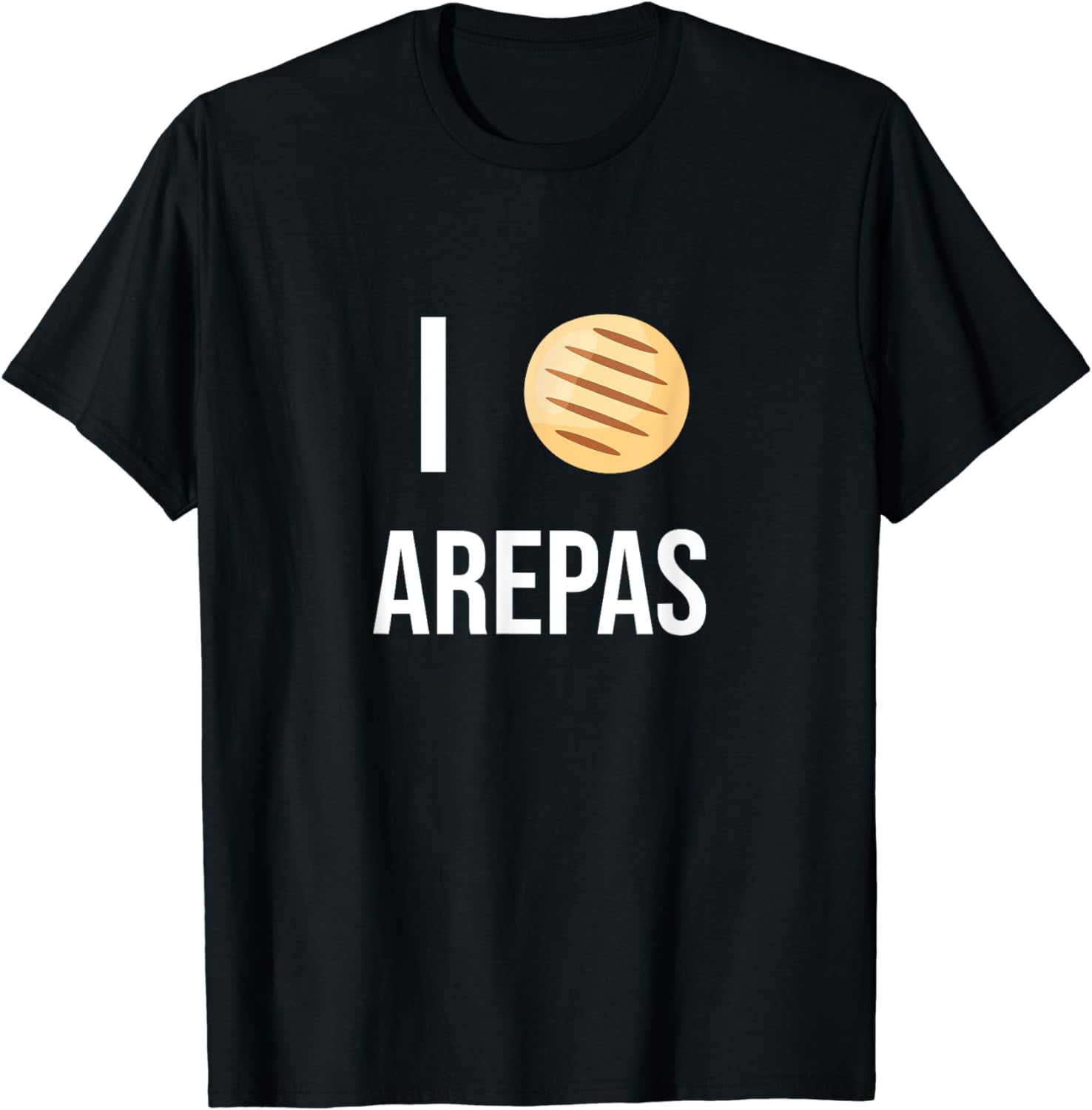 Arepas Quote Funny Colombian Venezuelan Food Arepa T-Shirt - Walmart.com