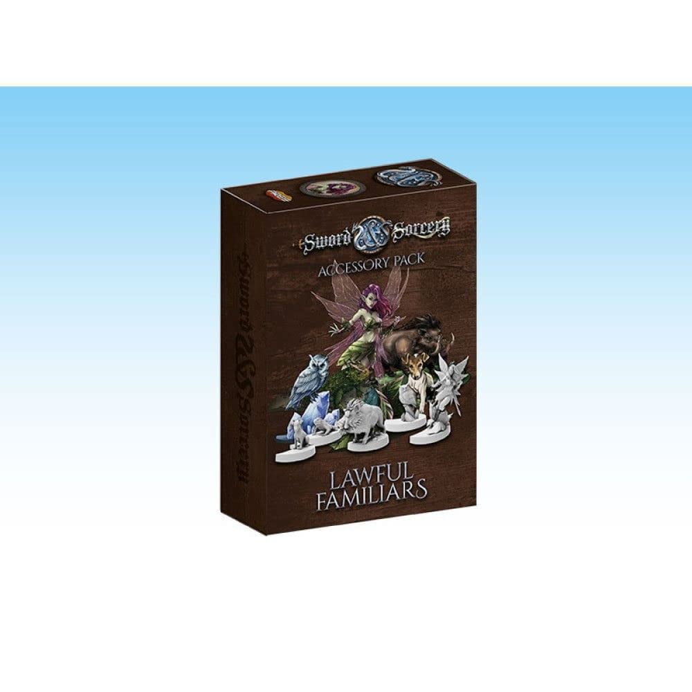 Ares Games Sword & OIF8 Sorcery Miniatures - Lawful Familiars - 5 32MM ...