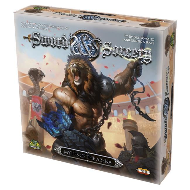 Ares Games AREGRPR203 Sword & Sorcery Myths of the Arena Board Game ...
