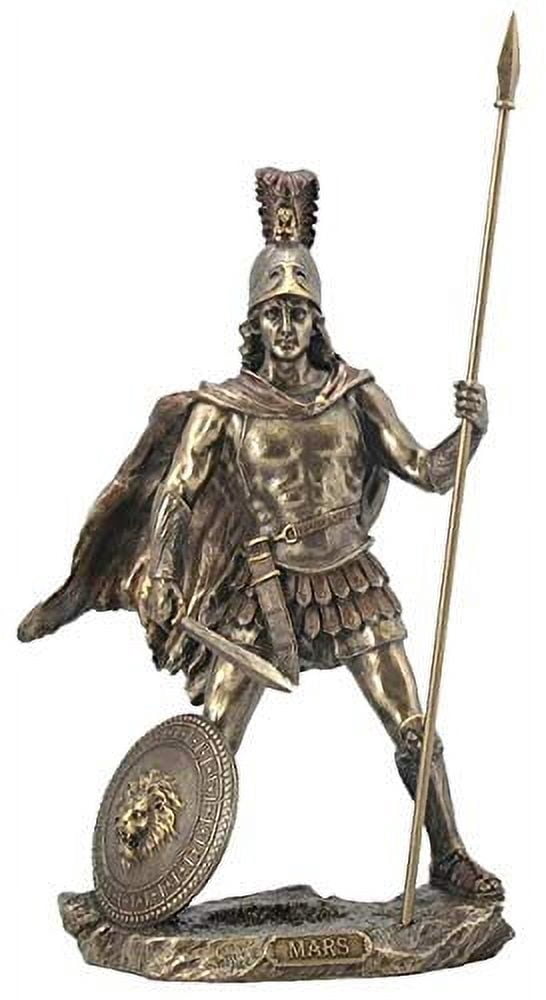 /Ares Statue Sculpture - Roman God of War (Cold Cast Bronze) - Walmart.com
