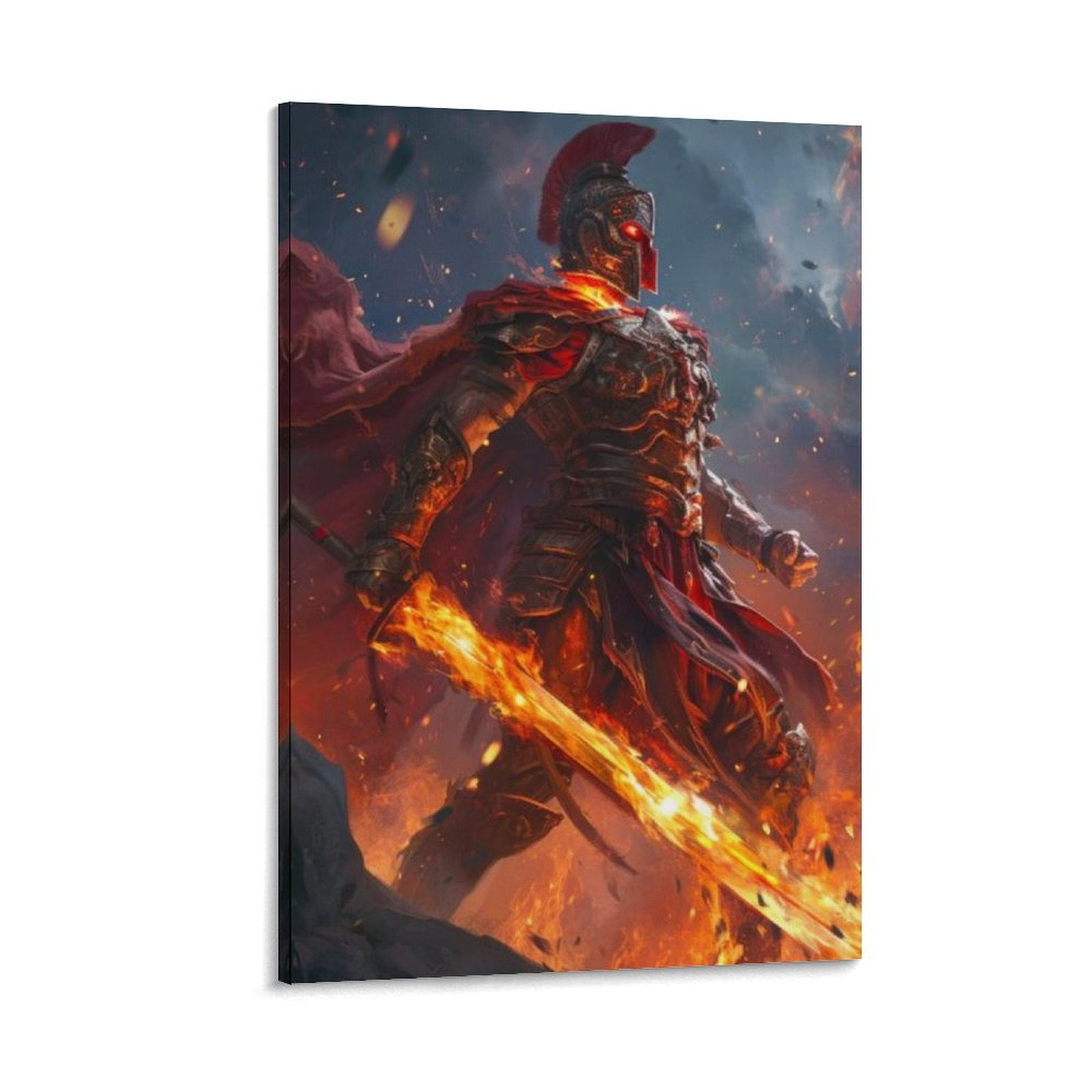 Ares from Greek Myth Poster Poster Cool Artworks Painting Wall Art ...
