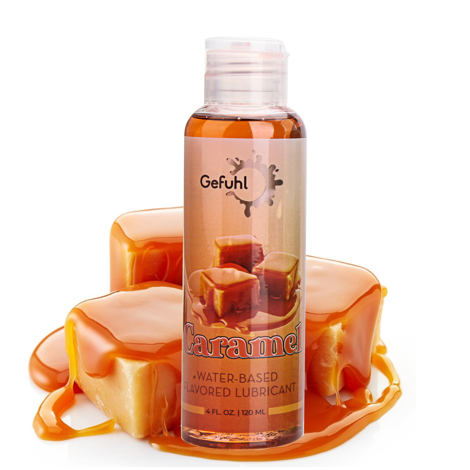 Areskey 4 fl.oz Natural Feel Long-Lasting Slippery Lubricant,Caramel ...