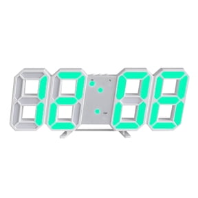 Dengmore Gift 3D LED Digital Clock Wall Deco Glowing Night Mode ...