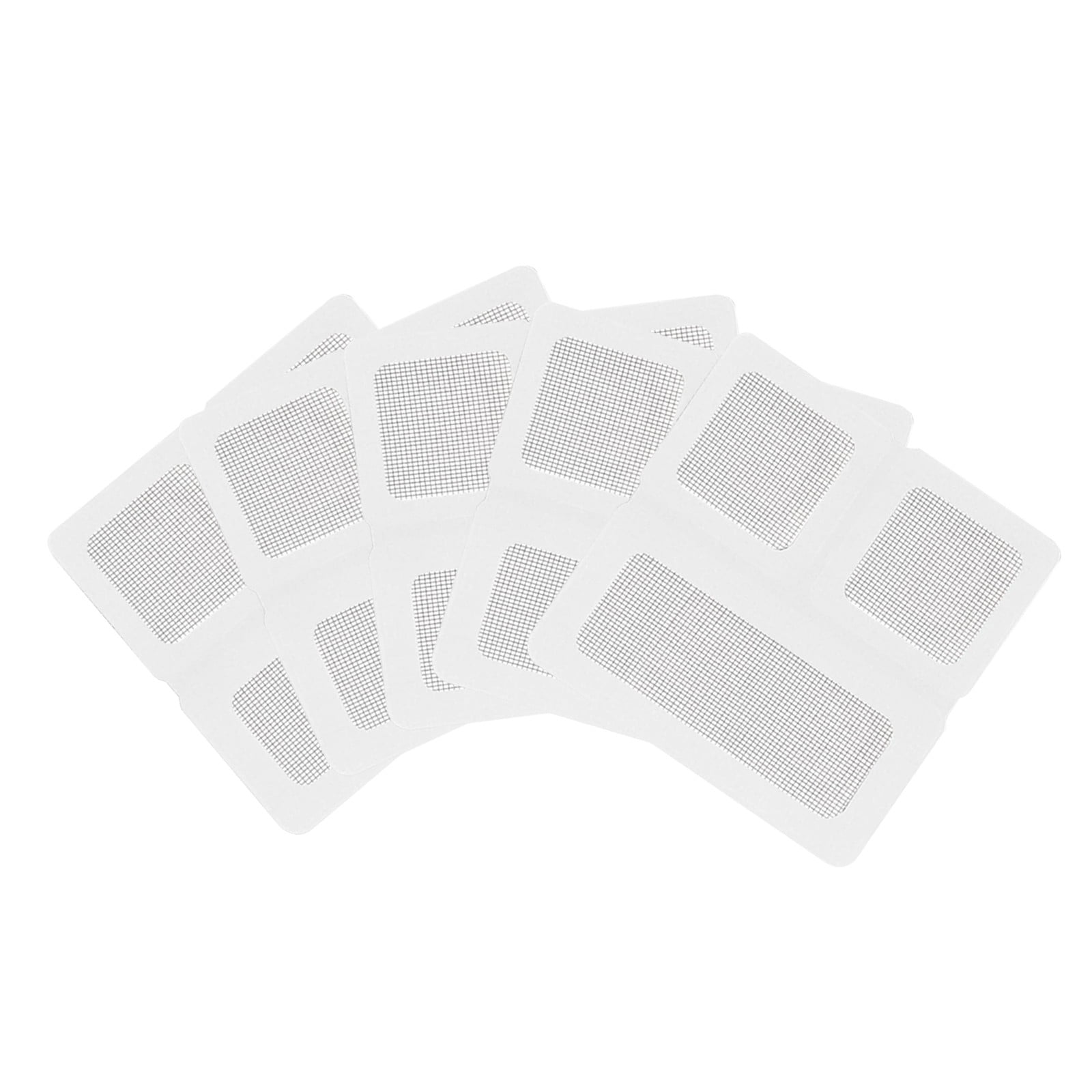 Arestory 5 Sheets Window Screen Repair Kit - Black Self-Adhesive Screen ...