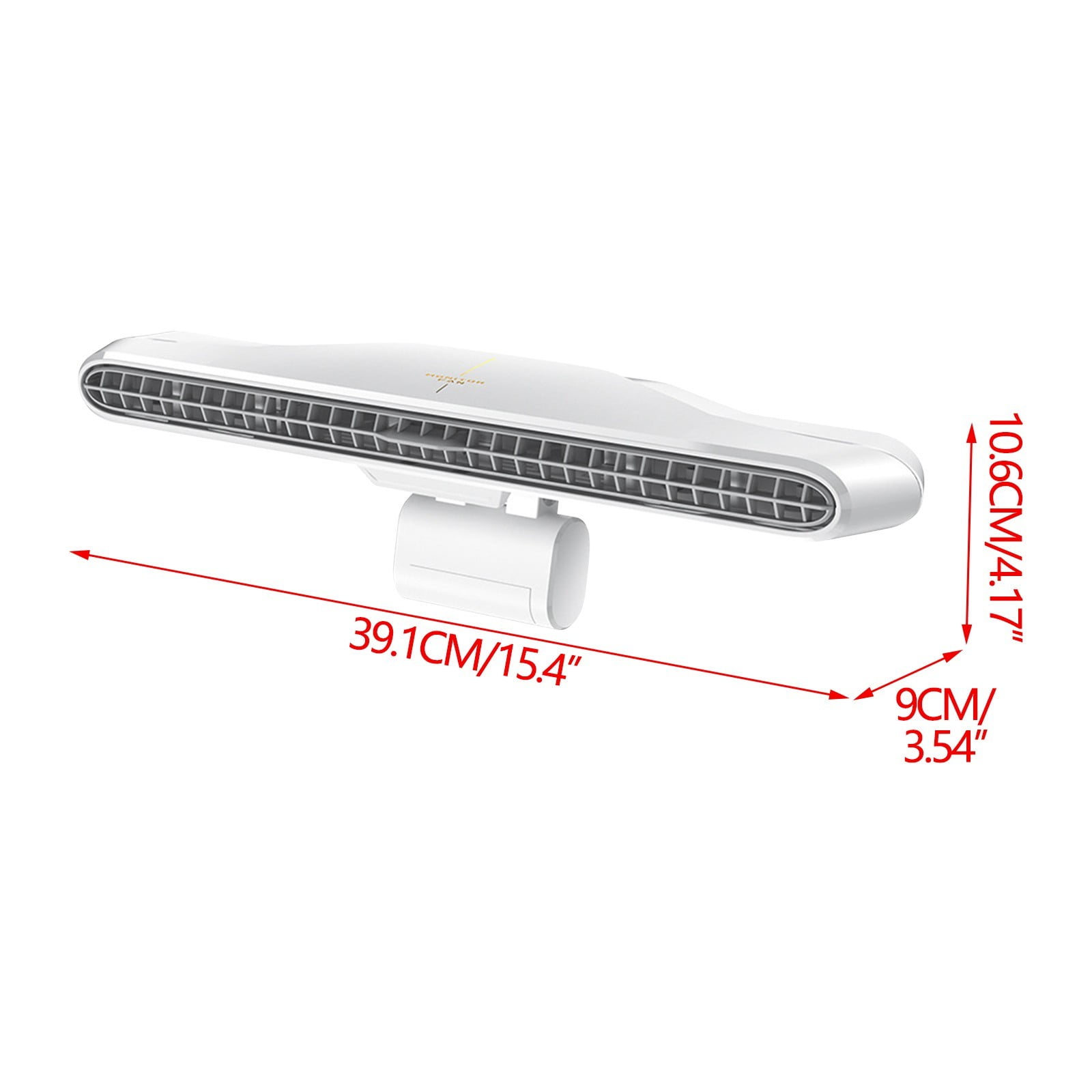 Arestory Clip On Computer Monitor Fan - 3 Speed Bladeless Office Desk ...