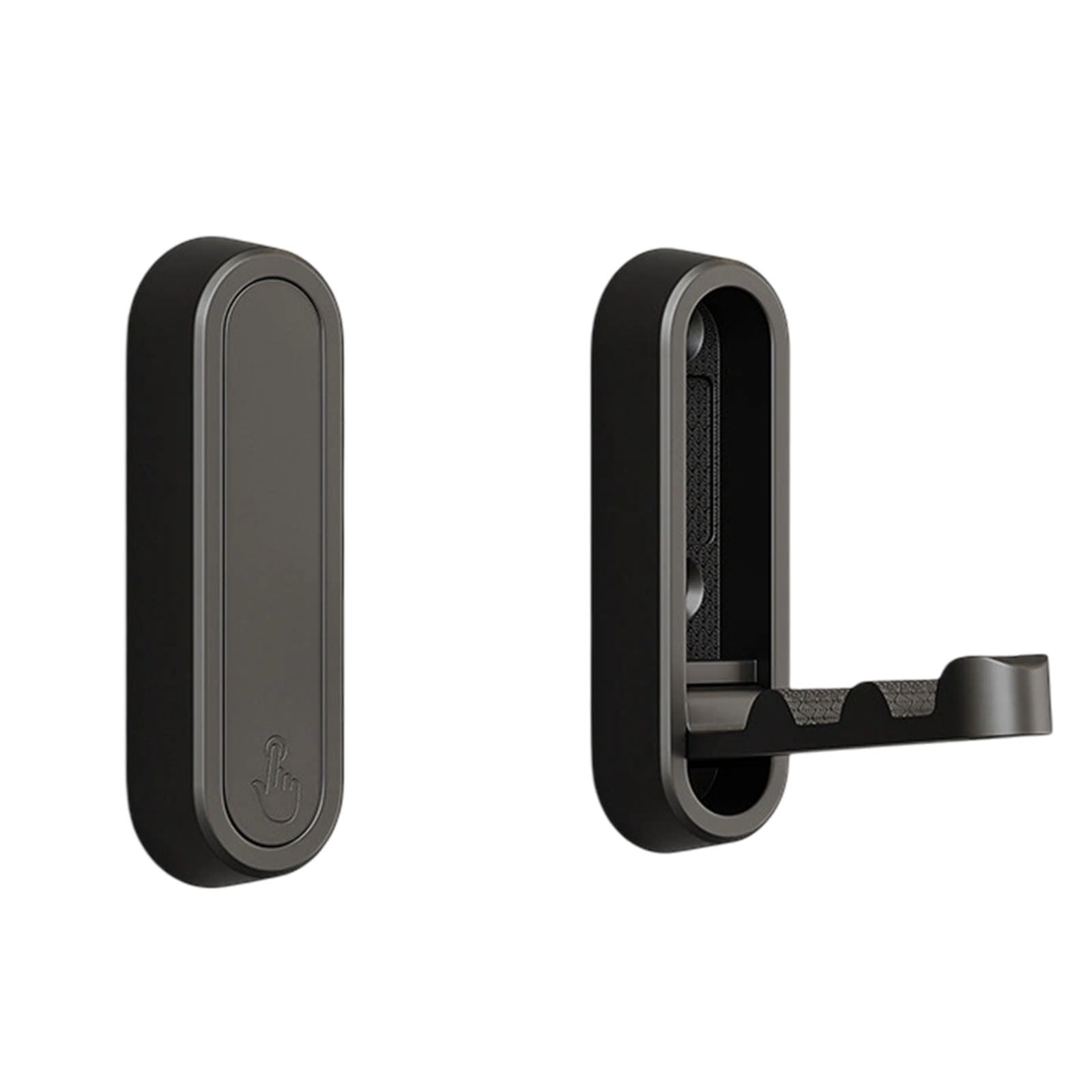 Arestory Folding Wall Hooks,Foldable Black Coat Hooks Heavy Duty ...