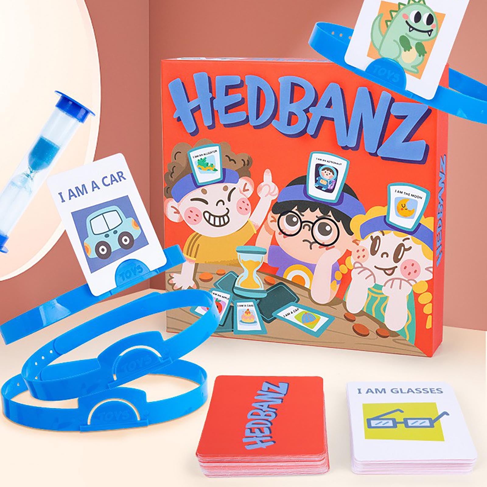 Arestory Headband Game Guessing Game Quick Question Game Set Includes 4 ...