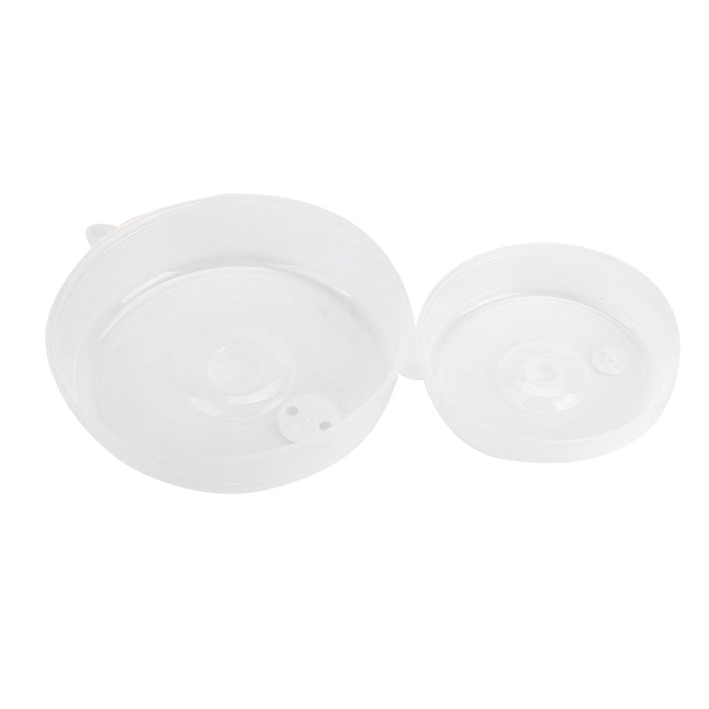 Arestory Set of 2 Microwave Plate Covers with Adjustable Steam Vents ...
