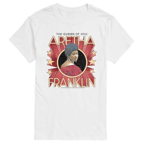 Aretha Franklin - Aretha Type - Men's Short Sleeve Graphic T-Shirt ...