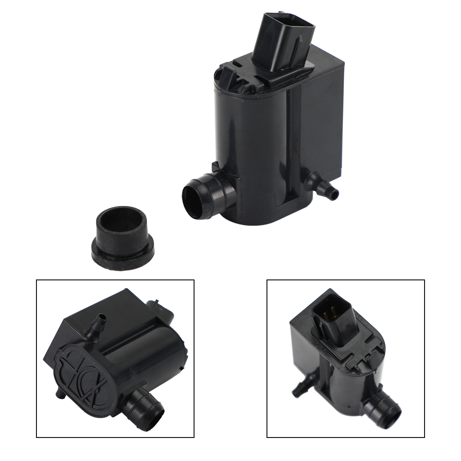 Areyourshop Front & Rear Windscreen Washer Pump For Hyundai I20 I40 ...