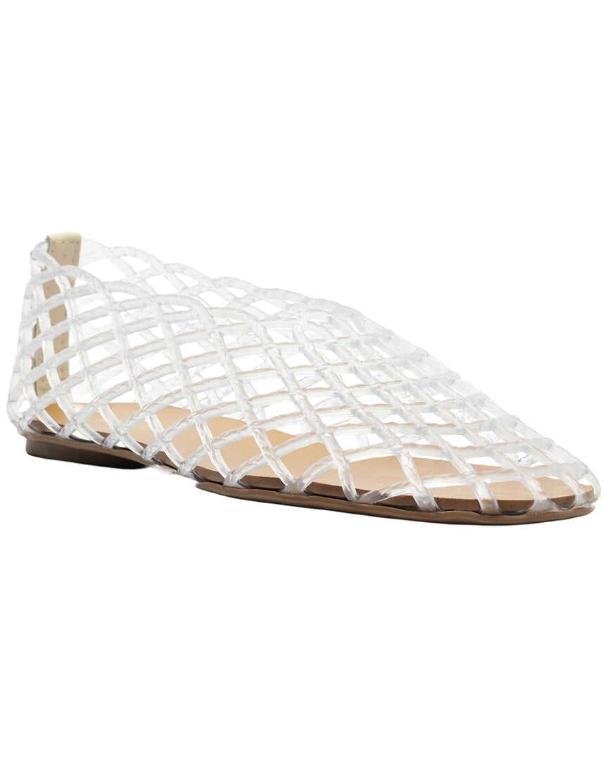 Arezzo Jada Ballet Flat, 37, Clear - Walmart.com