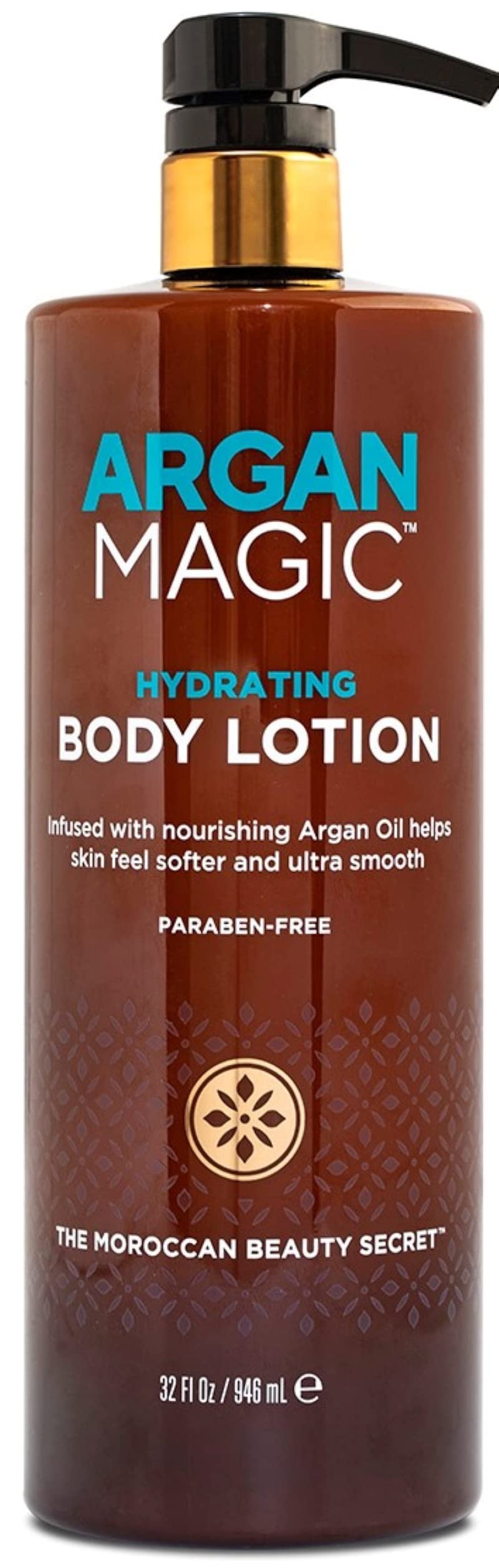 Argan Magic Hydrating Body Lotion with Argan Oil & Shea Butter for Dry ...