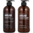 Argan Oil Shampoo and Conditioner Set, 20.2 FL Oz Each - Walmart.com