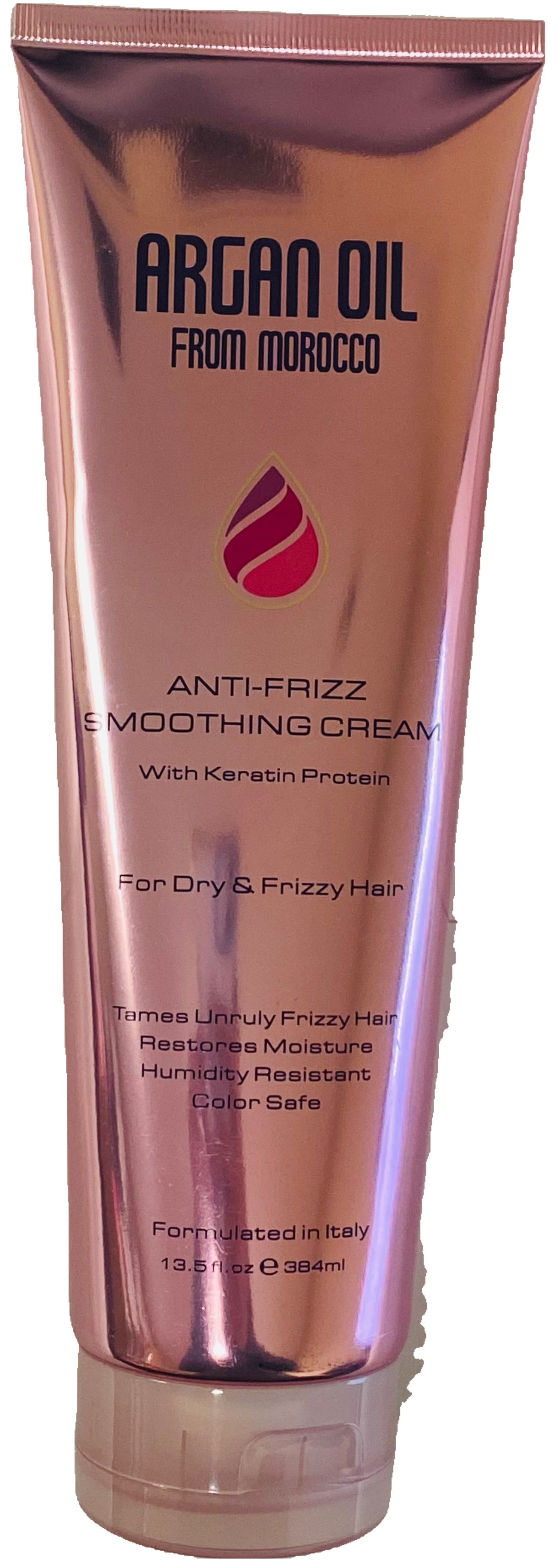 Argan Oil from Morocco Anti-Frizz Smoothing Cream, 13 fl.oz. (384 ml ...