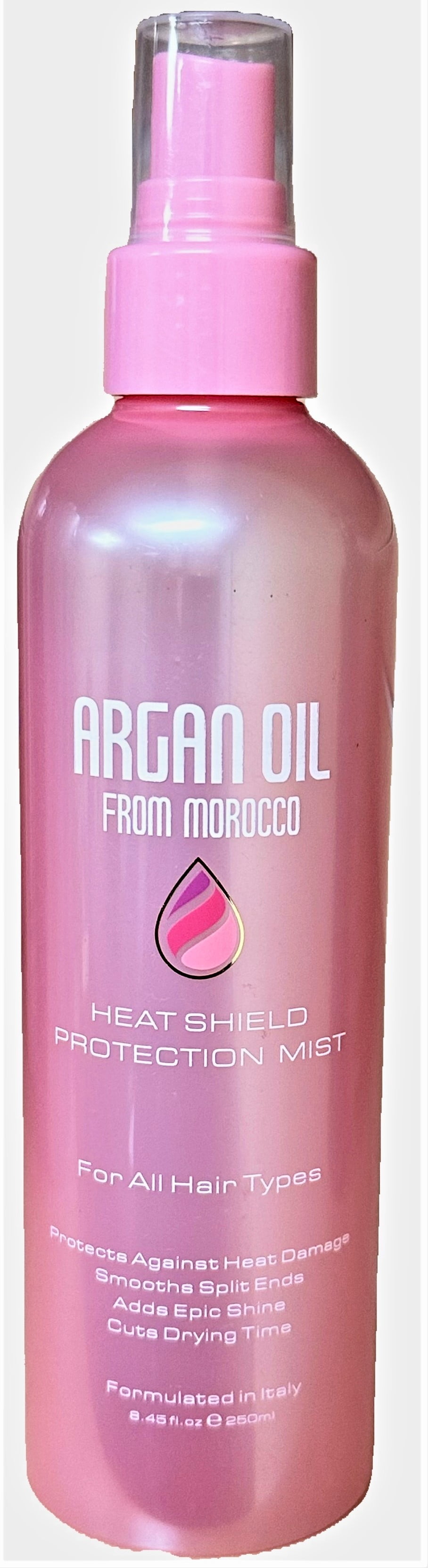 Argan Oil from Morocco Heat Shield Protection Mist, 8.45 fl.oz. (250 ml ...