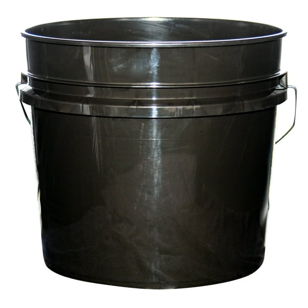 Argee 3.5 Gallon Black Bucket, 10-Pack - Walmart.com