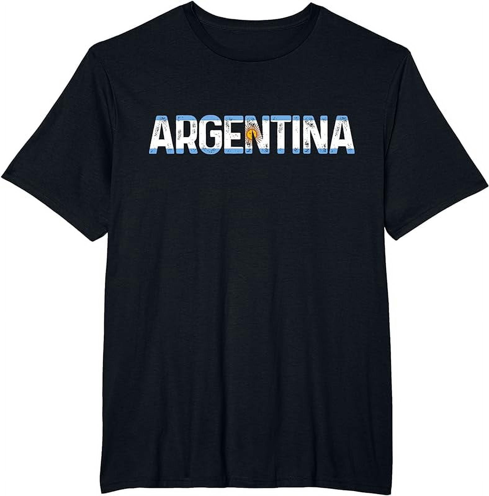 Argentina Argentinian Flag Vintage Argentine Pride T-Shirt - Walmart.com