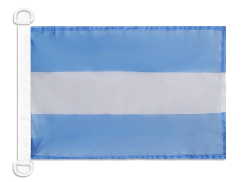 AZ FLAG Argentina Civil Ensign Boat Flag 12 x 18 in Mesh Polyester 45 x ...