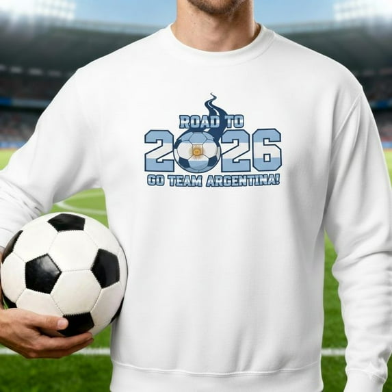 Argentina Fan Gear Road to 2026 World Cup Limited Edition Graphic ...