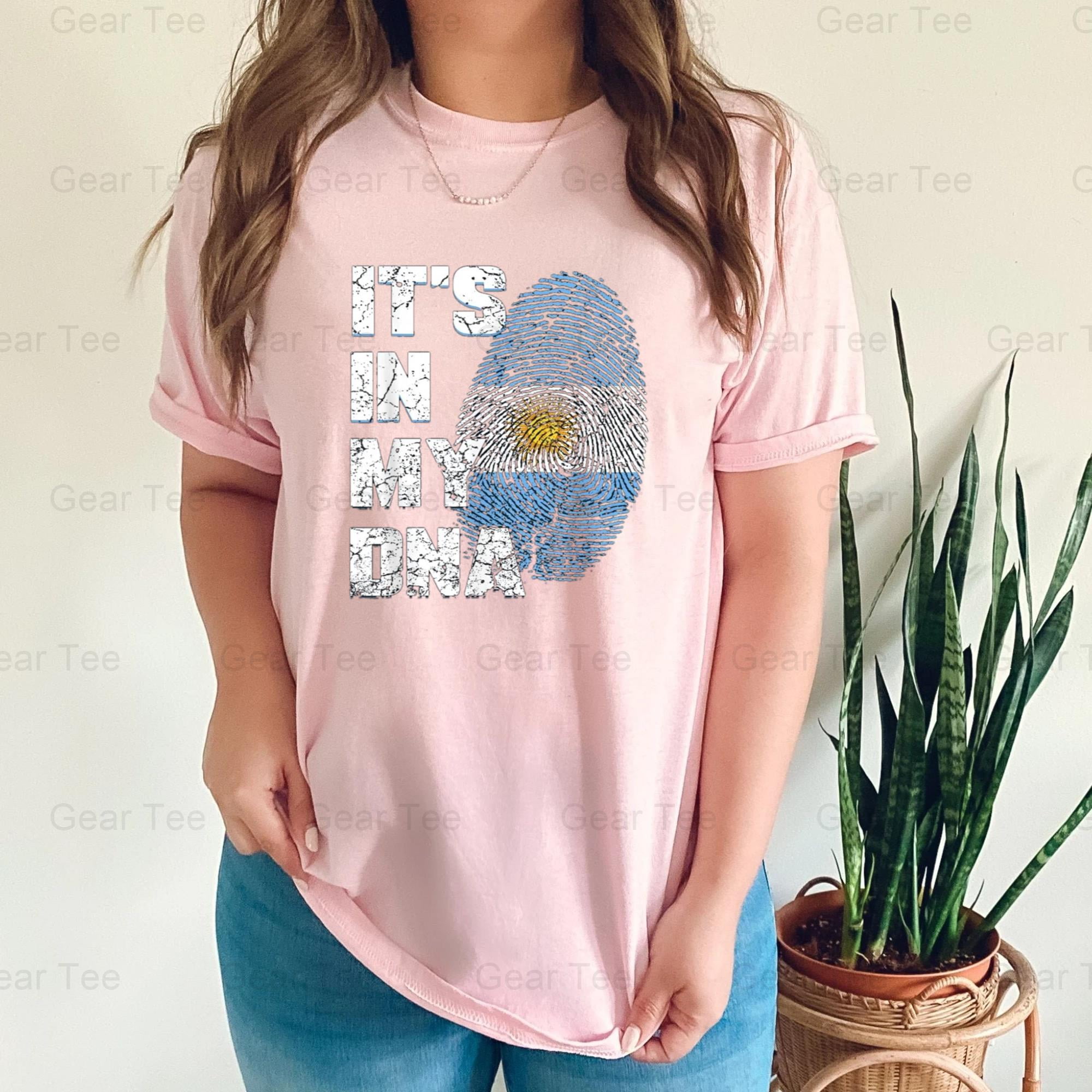 Argentina Flag, Argentina In My DNA, Heritage, Pride, Country, South America, Roots T-Shirt ...