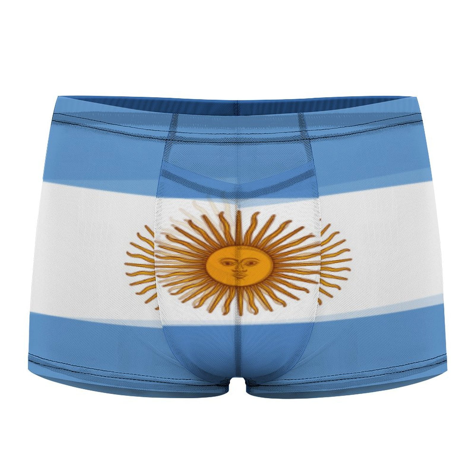 Argentina Flag Men's Mesh Boxer Briefs Cooling Breathable Sports ...