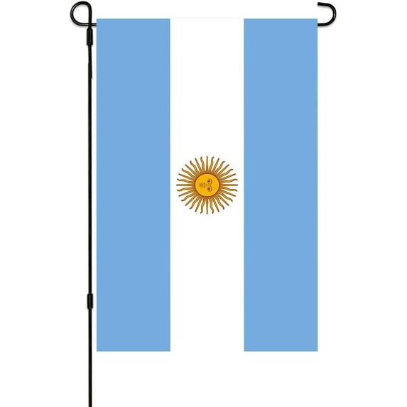 Argentina Flag Small Mini Argentine Garden Flags 12x18 Double Sided ...