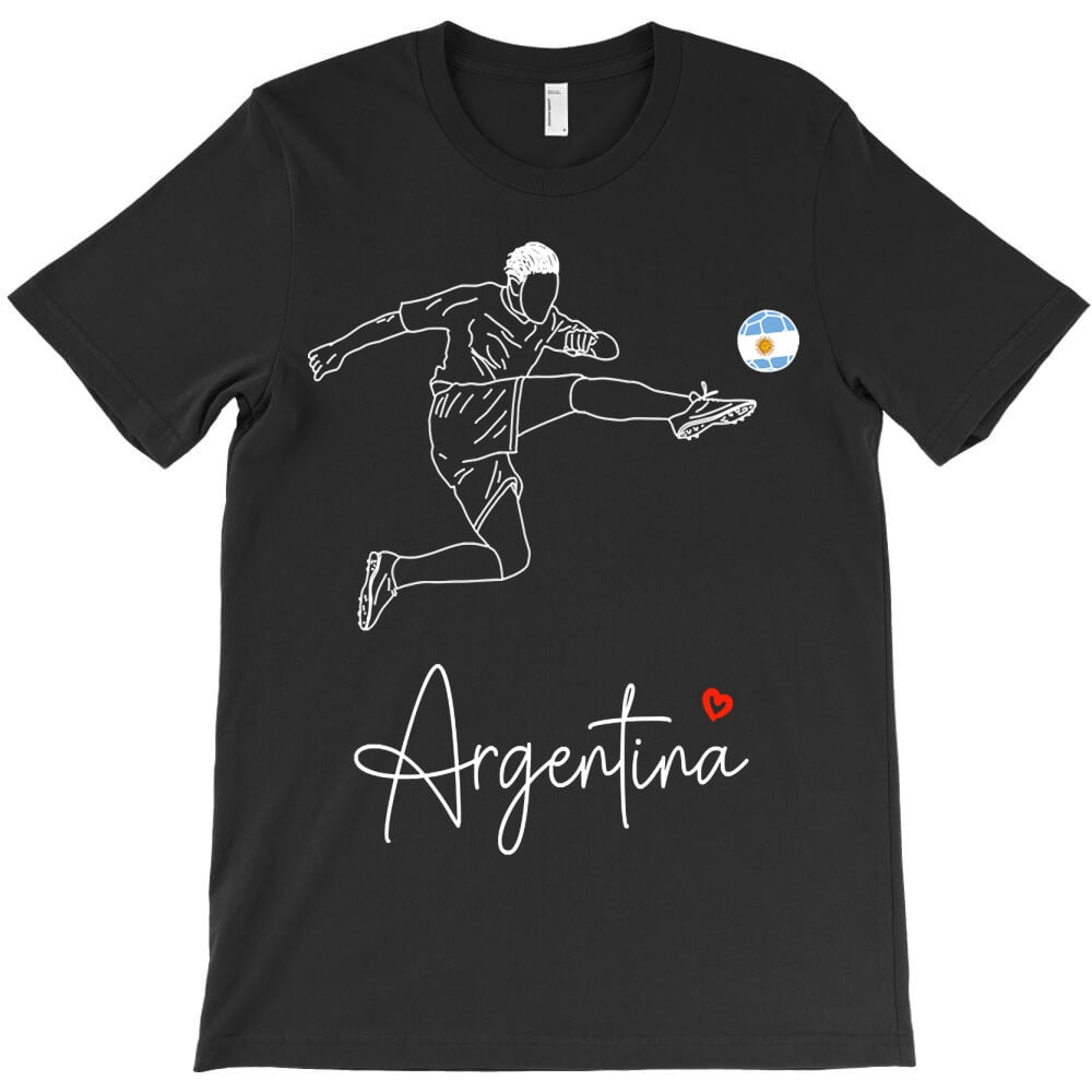Argentina Soccer Themed Sports and Team Pride Graphic Design Style Fun ...