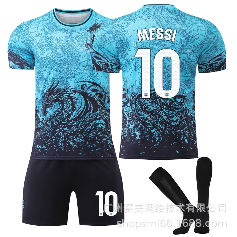 Argentine Me-ssi number 10 2025-2026 lightweight children's football ...