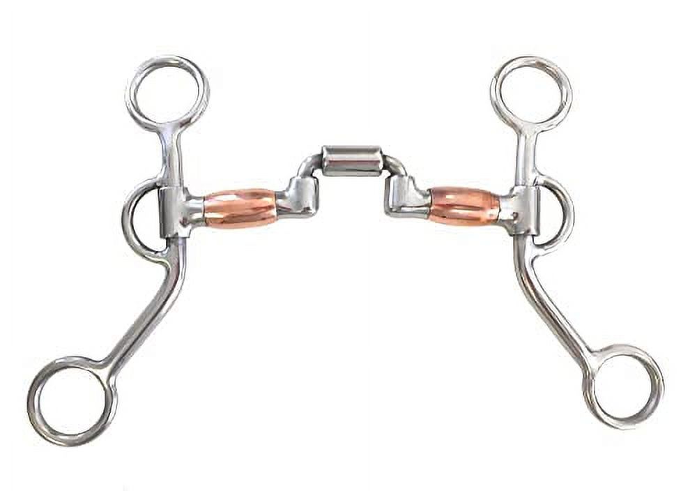 Argentine Square Port Correctional Bit with Copper Rollers - Walmart.com