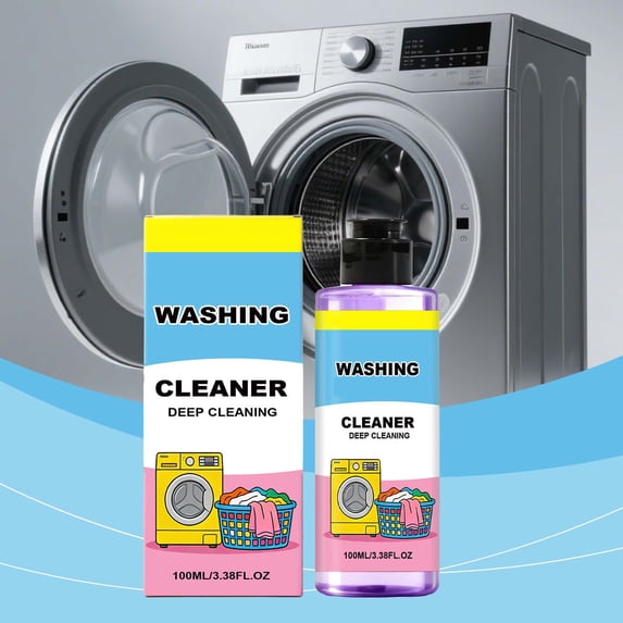Arghm 100ml Washing Machine Cleaner - Deep Cleaning Descaler for Front ...