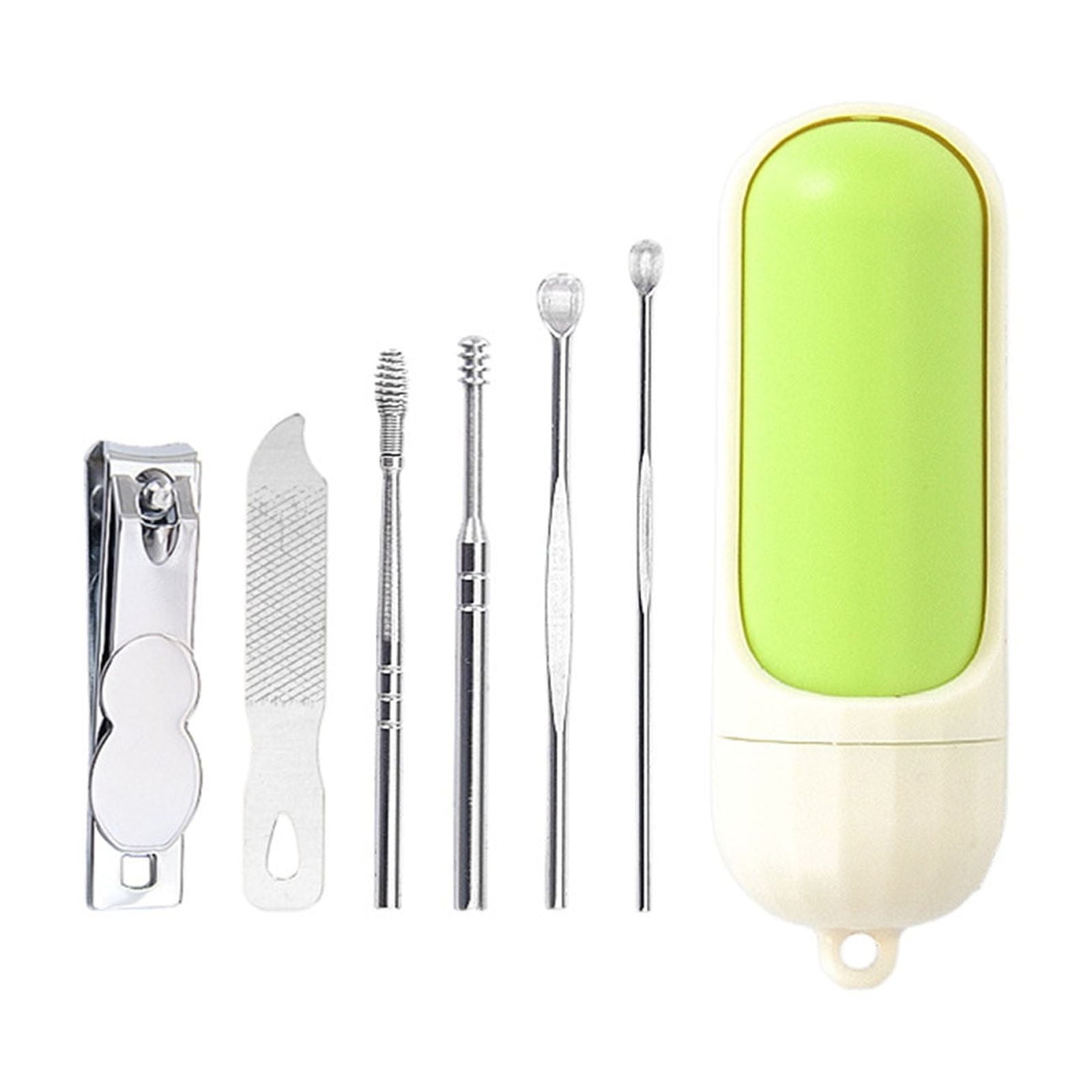 Arghm 6-Piece Portable Nail Clippers Set – Candy Colored Nail Art Tools ...