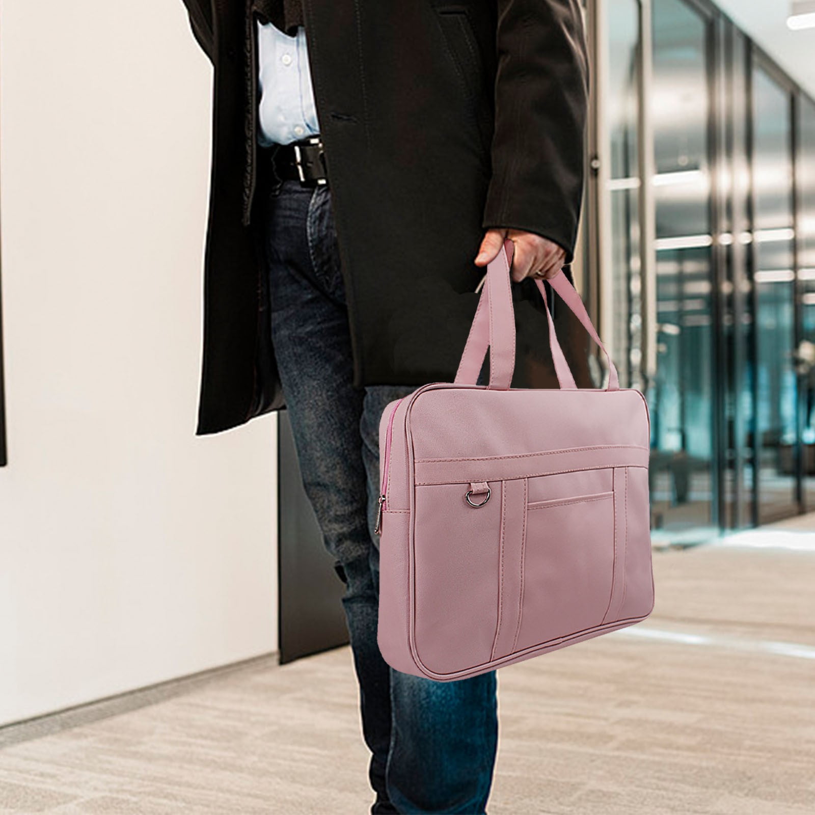 Arghm File Organizer Tote Bag for Business Meeting,14x11x2 Inch ...