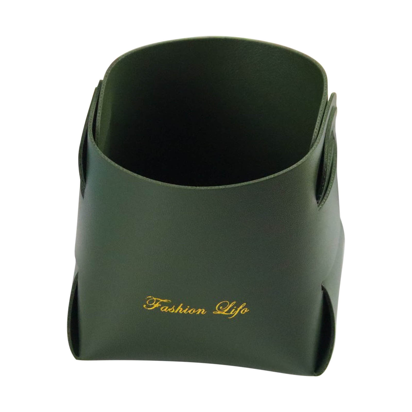 Arghm Folding Leather Pen Holder Clearance,Detachable,4.33x3.74x4.13 ...