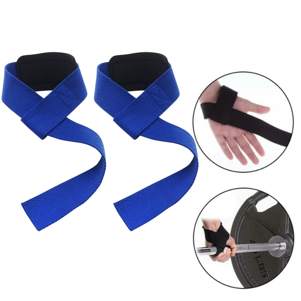 Arghm Gym Weight Lifting Straps Power Training Grip Gloves Wrist ...