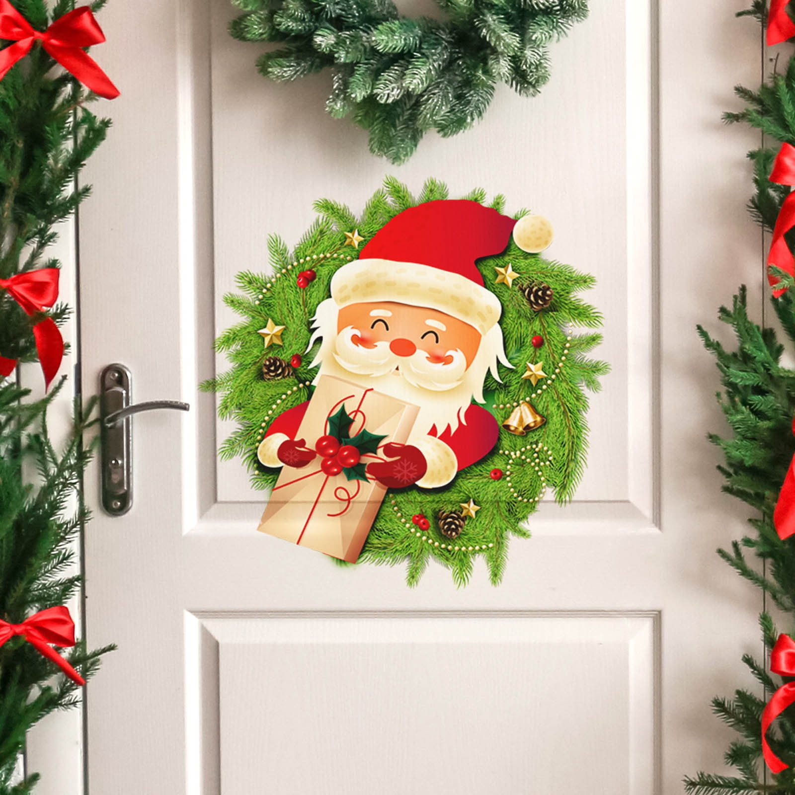 Arghm Large Christmas Window Clings – Double-Sided Snowman Stickers for ...